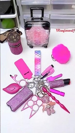 Self Defense Keychain ASMR | Cute Cat Keychain for Women Safety