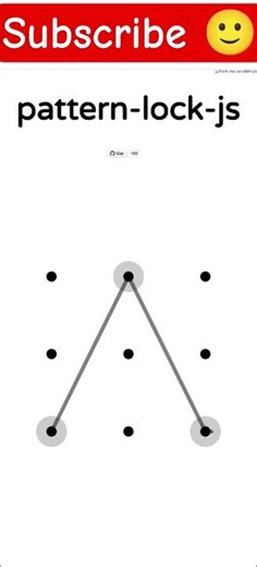 impossible pattern lock 🔐🔐 #shorts #pattern #lock