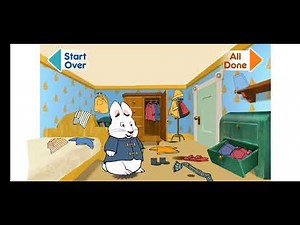 Nelson Plays Max & Ruby Dress Up As Max's Blue Suit Outfit