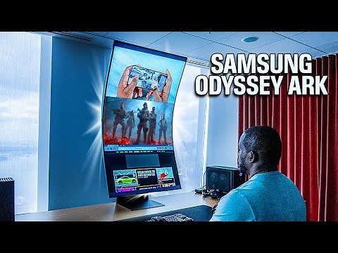 Samsung Odyssey ARK Gaming Monitor: 55-inches, 165Hz 4K MONSTER!!!!