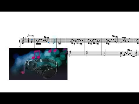 CAASPP testing sound but as a complete piano piece