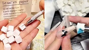 2 Pieces Mini Grabber Pen Stainless Steel 4-Claw Pick up Tool for Small Parts Pickup Grabber IC Chips Grabber Claw Holder Electronic Component Jewel Diamond Pearls Gem Tweezers Pink Blue