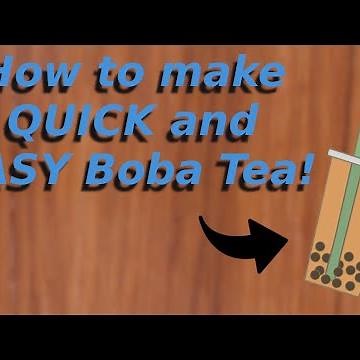 Microwave BOBA?! Testing out an awesome recipe for the classic brown sugar boba! ☕️