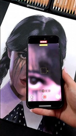 Wednesday Addams 2022 vs 2025 Drawing Transition Behind the Scenes! #shorts