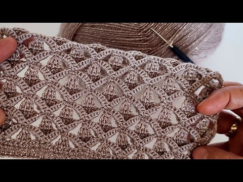 I found by chance! The emerging beauty! new design crochet pattern