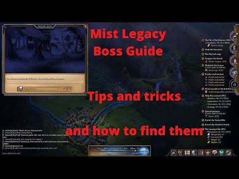 Mist Legacy boss guide Bosses 1-4