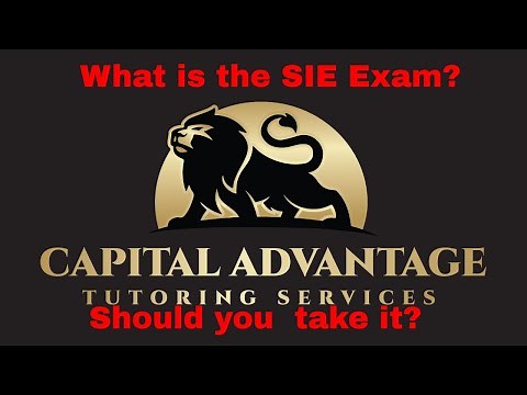 What is the SIE Exam and should I take it now? #sieexam #finance
