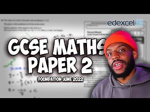 Maths GCSE | Past Paper Walkthrough | 2F June 2022 | Edexcel | MrGreyMaths