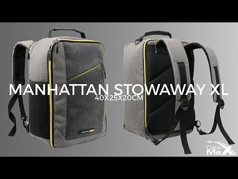 Cabin Max Manhattan XL Stowaway 40x25x20cm Ryanair small bag size
