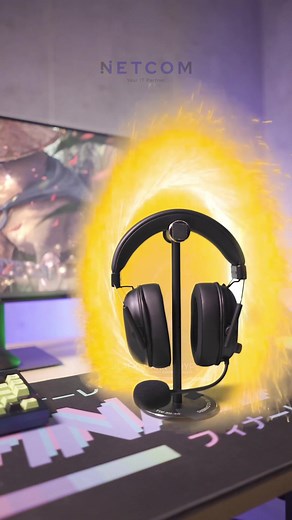 Experience Ultra-Low Latency Gaming with the Razer Blackshark V2 Hyperspeed gaming headset that is bound to give you crystal clear pinpoint positioning with THX Spatial Audio. Gear up for you next win with the Razer Blackshark V2 Hyperspeed! #netcombrunei #razer #gaming