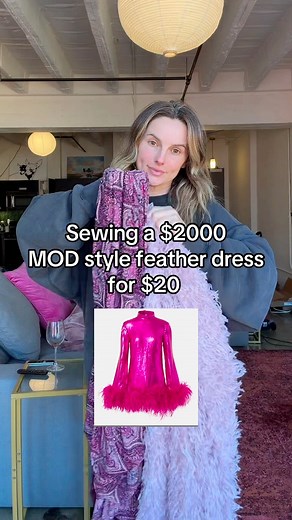 288K views · 4.7K reactions | Sewing a mod feather dress | Costumes by stormy | Facebook