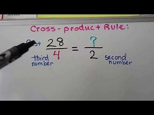 G.E.D. Math 6f, Solving Proportions