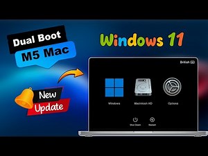 Installing Windows 11 ARM on Apple Silicon Mac (M5, M4 Mac) Real Dual Boot | NOT Virtualization!