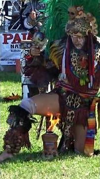 Mesmerizing Aztec Fire Dance - Paumanauke Powwow