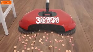 Shop online for the super practical Hand Push Sweeper for cleaning! Available in red or blue colour. Shop Online Now: https://jkalachand.com/hand-push-sweeper-tb-915.html #handpushsweeper #broom #cleaning #shoponline | J.Kalachand & Co Ltd