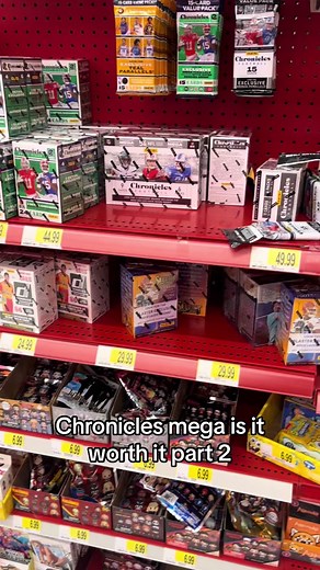 Chronicles Mega Box is it worth it? #panini #chronciles #sportcards #cardbreaks #psa #nfl #football #footballcard #baileyzappe #joeburrow #cardunboxing #viral