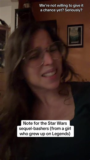 There ARE valid criticisms to make, but refusing to watch Andor and Rebels while holding Troy Denning’s characterizations up on a pedestal is… a choice I guess (but yikes) #starwars #starwarsgirl #starwarssequels #starwarslegends #disneystarwars