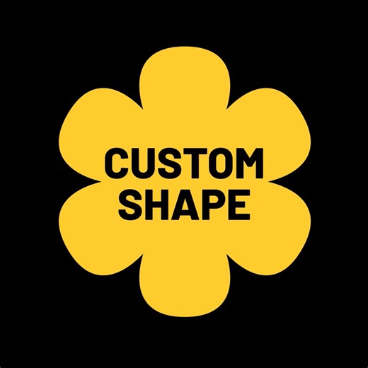 Our custom shape stickers let you define your brand with precision. Your logo, your way, with Sticky Brand flair.  https://thestickybrand.com/collections/all #stickybrand #customstickers #stickercommunity #stickerdesigns #waterproof | The Sticky Brand | Facebook