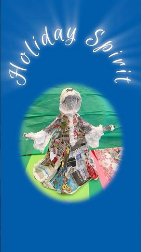 Papier Mâché Paper Angel Fairy in the Rough/Winter Project Ideas