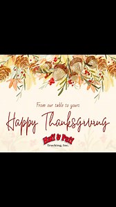 Full hearts full plates = the perfect office Thanksgiving for 2025! 🦃✨ Moments like these remind us how blessed we are to work with people who feel like family ❤️ | Huff & Puff Trucking