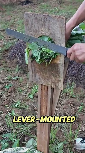 DIY Manual Fodder Cutter