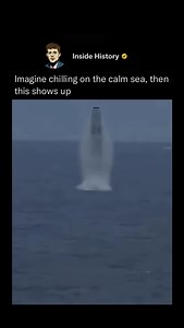 Inside History on Instagram: "The Trident II D5 missile stands as a formidable force beneath the waves—a submarine-launched ballistic missile engineered for overwhelming impact. Each missile can carry multiple independently targetable nuclear warheads, with individual yields reaching up to 475 kilotons—more than 30 times the power of the bomb dropped on Hiroshima! Launched stealthily from underwater, the Trident II travels thousands of miles at hypersonic speeds, capable of striking with pinpoin