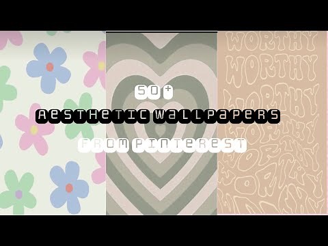 50+ aesthetic wallpapers from pinterest