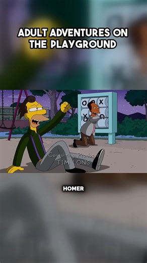 Adult Adventures On The Playground simpsons shorts | SIM EDIT