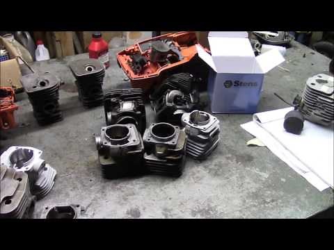 What Is an Open Port Cylinder?? What does a Clam Shell vs. Conventional Chainsaw Design Mean?