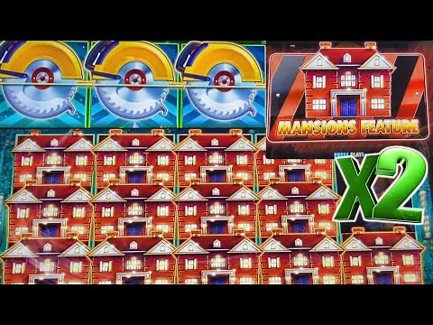 THE MANSION FEATURE TWICE!!! BEST BONUS ON HUFF N MORE PUFF FOR THE BEST DAY EVER AT THE CASINO