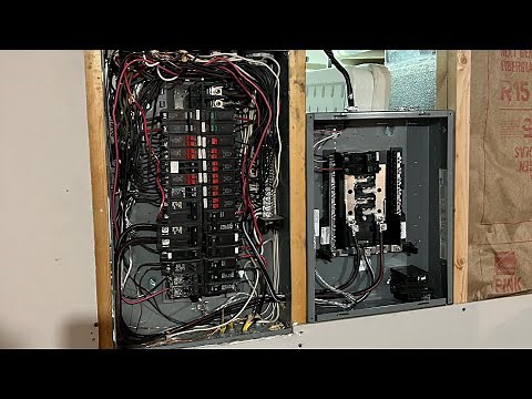How to install a 125 Amp Sub Panel from a 200 Amp Breaker Box