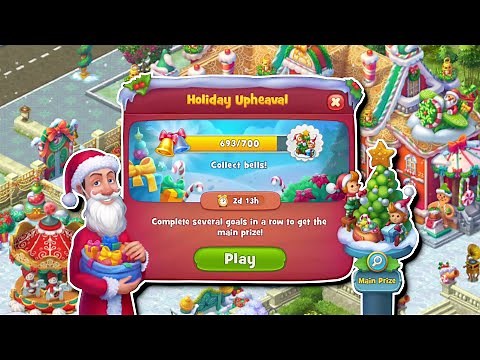 Holiday Fair & Upheaval - Playrix Gardenscapes New Acres - Christmas 2020 - Android Gameplay