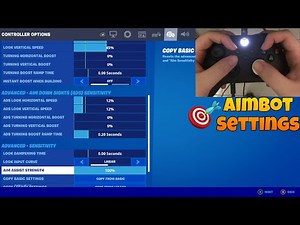 *NEW* Best Chapter 4 Aimbot Controller Settings & Sensitivity (Xbox Series S Handcam)
