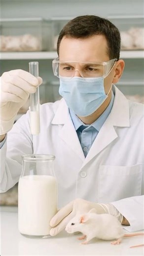 The milk of the mouse 😱amazing healing for humans #shorts #sciencefacts #didyouknowfacts