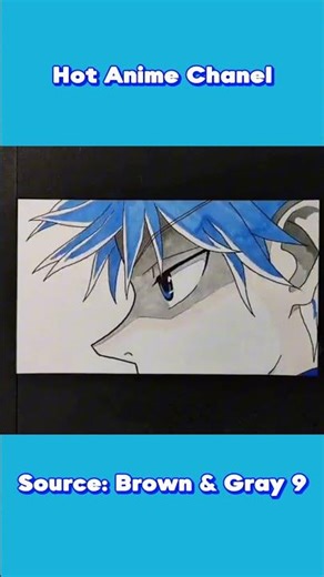 Draw Killua | Animation #draw #anime #killua