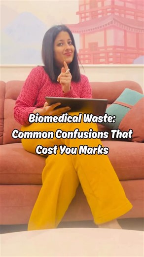 Dr.Neha Taneja on Instagram: "Let’s sort out common Biomedical Waste Management confusions before exams…follow PSM LRR & Sureshot PSM to give that extra edge to your preparation…link in bio👍👍👍 #fmge #neetpg #mbbs #medicine #upsc"
