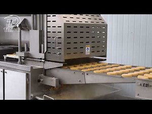 Tindo Burger Patty and Chicken nuggets Processing Line | chicken nuggets forming machine