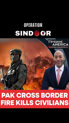 5.8K views · 55 reactions | #OperationSindoor: Pak Cross Border Fire Kills Civilians India launched Operation Sindoor, striking nine terror hideouts in Pakistan and Pakistan-Occupied Kashmir in response to the April 22 Pahalgam terror attack that killed 26 civilians. Within hours, Pakistan retaliated with heavy shelling on civilian villages along the LoC in Poonch, Rajouri, Kupwara, and Baramulla—killing 10 and injuring dozens. | Firstpost | Facebook