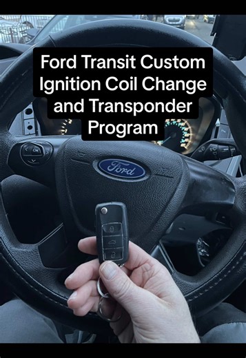 Got called out to this Ford Transit Custom as the immobiliser warning was coming up on the dashboard. We did a bit of testing and discovered that the current coil had failed, but there also wasn’t a transponder chip reading from the key. We changed over the coil and programmed a new chip and that got everything sorted. DM or call us for any queries. #autolocksmith #fordtransit #pov #immobiliser #scotland