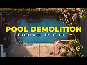 Pool Demolition Done Right | Backyard Transformation