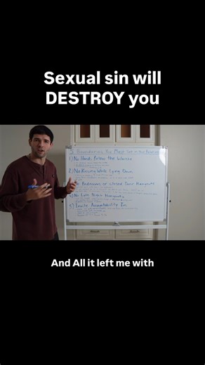 78K views · 1.9K reactions | Sexual sin will DESTROY you. 1 Corinthians 6:18 #lust #discernment #bible #motivation #christianity | Brayden Steckler | Facebook