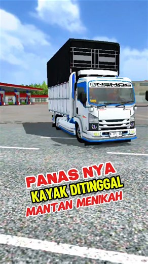 Panas banget kayak ditinggal mantan menikah #bussimulatorindonesia #bussidindonesia #bussid