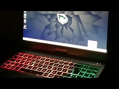 Monster notebook klavye ışık ayarları