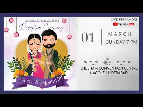 HITESH & TEJASHWINI (Reception ceremony)