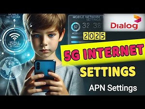Dialog APN Settings 2025 #D5 | Dailog 4G Settings