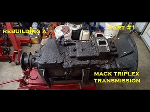 Rebuilding a Mack Triplex transmission