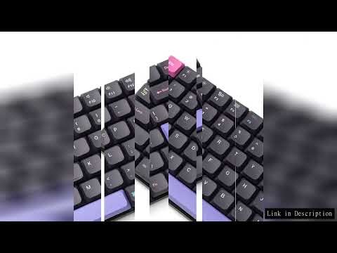 Keychron Low Profile Dye-Sub PBT LSA Full Set Keycap Set for Custom Mechanical Keyboard