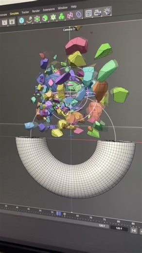 Fattu Tutorials on Instagram: "Cinema 4D Loop Animation #motiondesign #blender #cinema4d #blender3d #animation #art #creative #creativity #render #artist #design #work"