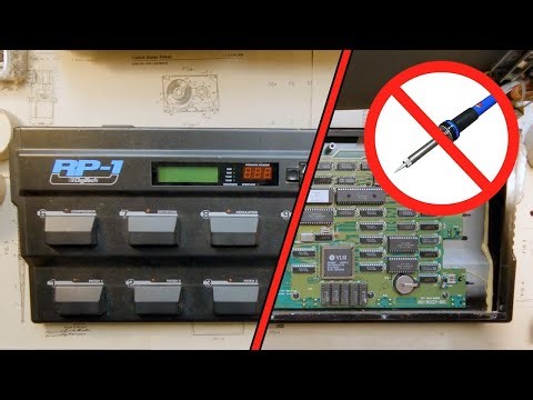 DigiTech RP-1 Repair / Without Using a Soldering Iron / No Input Technique Sounds