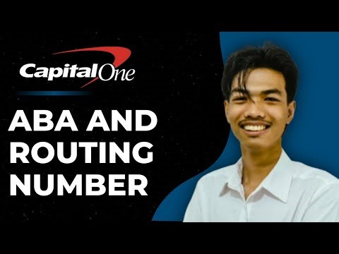 Capital One Bank ABA Routing Number - Where Is It?